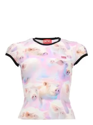 DIESEL® Printed T-shirt - Multicolour