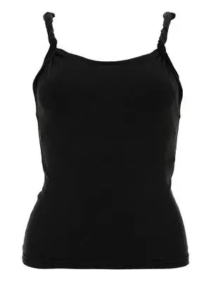 DIESEL® Tank Top With Twisted Straps - Black