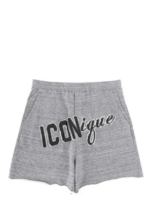 Dsquared2 Iconique" Logo Shorts - Grey