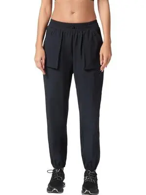 PLEIN SPORT Technical Stretch Fabric Jogging Pants - Black
