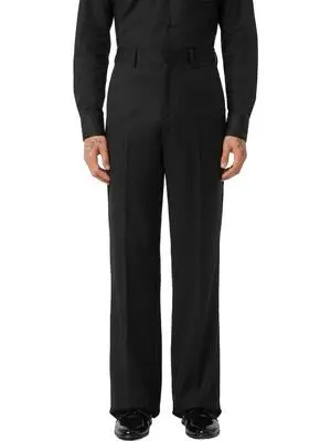 Philipp Plein Tailored Twill Trousers - Black