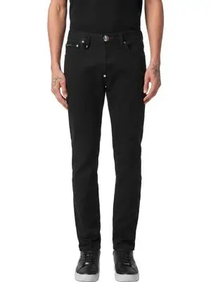 Philipp Plein Slim Fit Jeans - Black