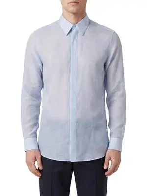 LARDINI Shirt - Blue
