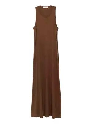 UMIT BENAN Sleeveless Maxi Dress - Brown