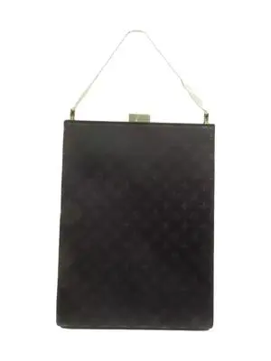 LOUIS VUITTON Ange Monogram Clutch Bag - Black