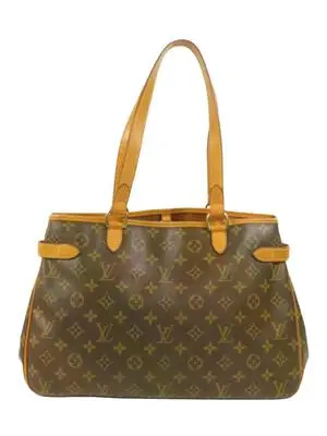 LOUIS VUITTON Batignolles Monogram Tote Bag - Brown
