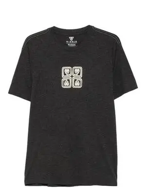 VISSLA Logo-print Short-sleeve T-shirt - Grey