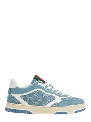 Gucci Gucci ReWeb Denim Sneakers Light Blue