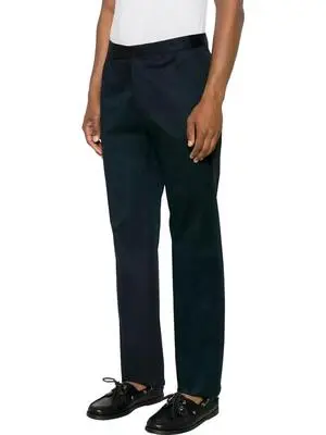 GERMANO 1952 Straight-leg Cotton Trousers - Blue
