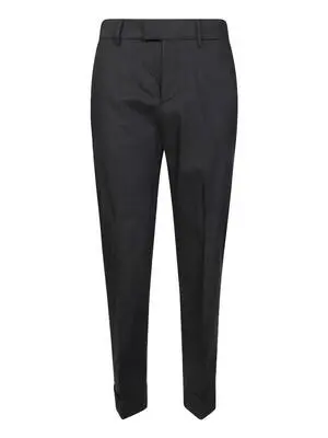 BERWICH Alice Turned-up Trousers - Black