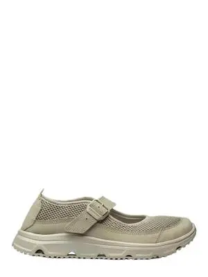 SALOMON Paneled Buckle-strap Sneakers - Neutrals