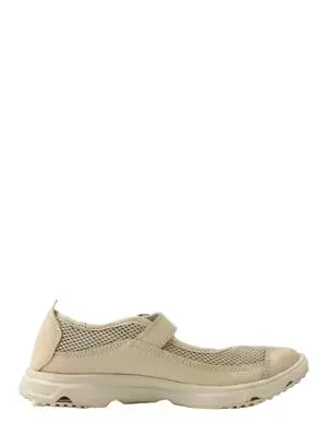 SALOMON Paneled Buckle-strap Sneakers - Neutrals