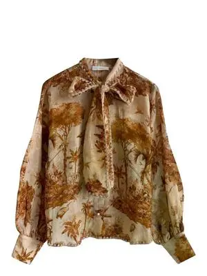 ZIMMERMANN ZIMMERMANN Safari Print Blouse
