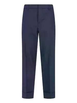 CRUNA Bergen Turn-up Trousers - Blue