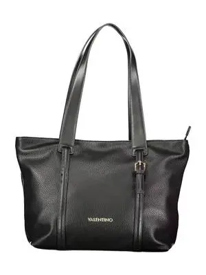 MARIO VALENTINO Logo Tote Bag - Black