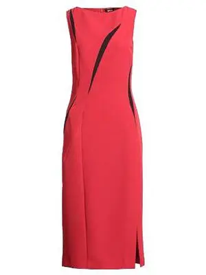 Just Cavalli Two-tone Midi Dress - Red