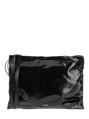 JIL SANDER Leather Crossbody Bag - Black