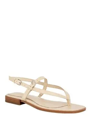 Paige Regan Flat Sandals - Bone