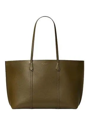 Tory Burch Perry Leather Tote - Leccio