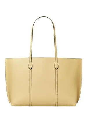 Tory Burch Perry Leather Tote - Praline
