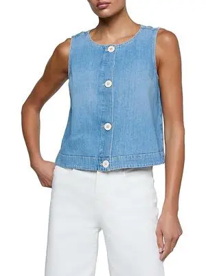 L'Agence Sleeveless A-line Top - Seattle