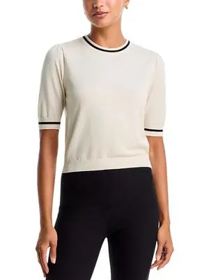 FRAME The Gathered Sweater - Cream Multi