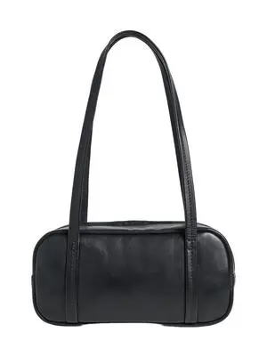 ST. AGNI Petit Dual Zip Shoulder Bag - Black