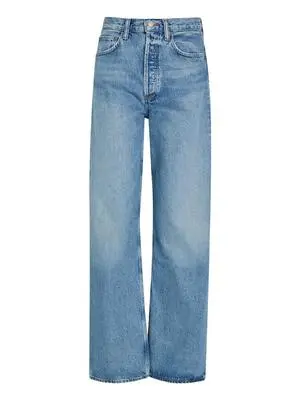 AGOLDE Vintage Loose Straight-leg Jeans - Light Blue