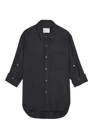 Citizens Of Humanity Citizens Of Humanity Kayla Twill Shirt Navy