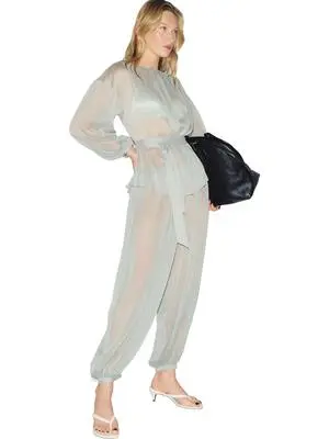 REFORMATION Aven Pant - Blue