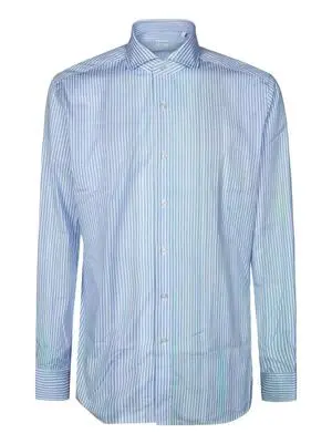 XACUS Striped Shirt - Blue
