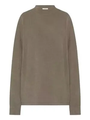 THE ROW Raveena Long-sleeve Sweater - Brown