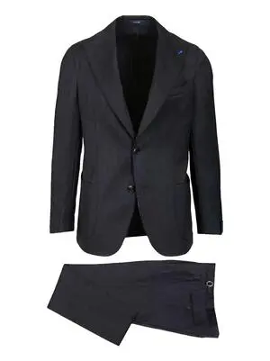 GUARINUCCI Peak-lapel Single-breasted Suit - Blue