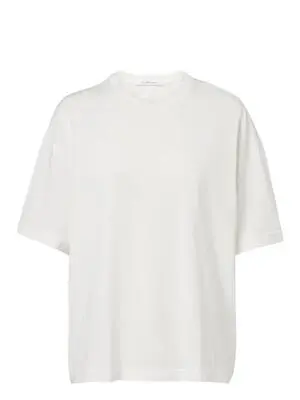 SLVRLAKE Boyfriend Cotton Jersey T-shirt - White