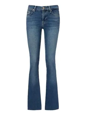7 For All Mankind Tailorless Bootcut Jeans - Blue