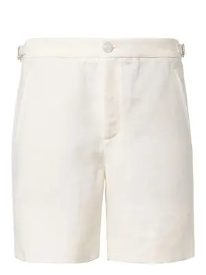 GOD'S TRUE CASHMERE Linen Shorts - White