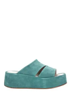 PATRIZIA BONFANTI Platform Sandals - Blue