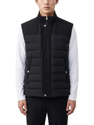 Mackage Brody Quilted Padded Nylon Gilet With High Neck - Black