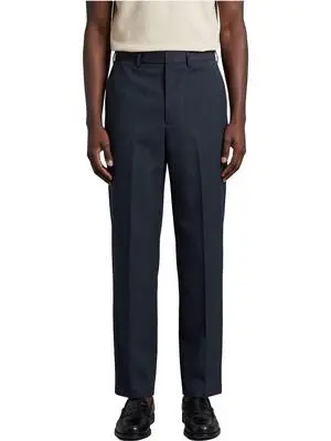 PT TORINO Tailored Trousers In Pure Virgin Wool - Blue