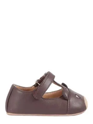 FENDI JR Mary Jane Flat - Red