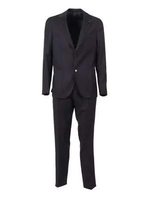 LARDINI Abito Uomo Iconic Drop 7 Reg - Blu