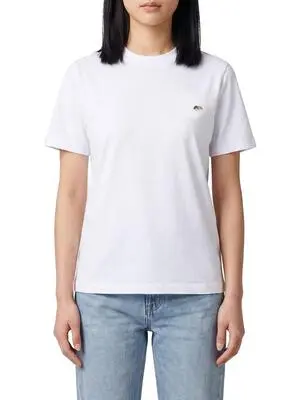 Fiorucci Cotton T-shirt With Logo Patch - White