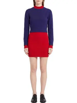 JIL SANDER Knit Dress - Blue
