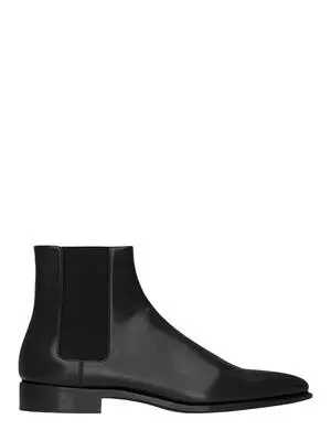 Saint Laurent Adrien Chelsea Boot - Black