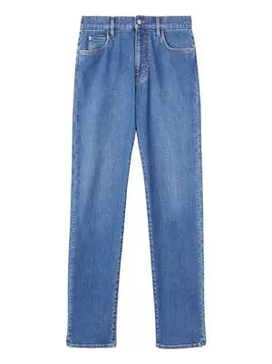 Loro Piana Belt-loop Jeans - Cowboy Blue