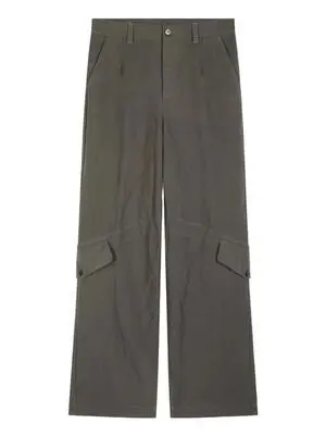 Dries Van Noten Cargo Belt-loop Pants - Black