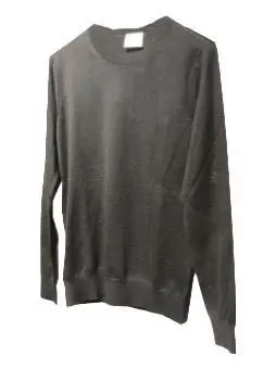 Burberry Rib Round-neck Sweater - Black
