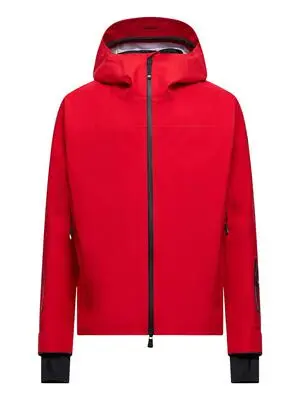 Moncler Hinterburgs Hooded Ski Jacket - Red