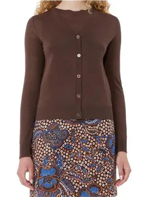 Max Mara Adesso V-neck Cardigan - Red