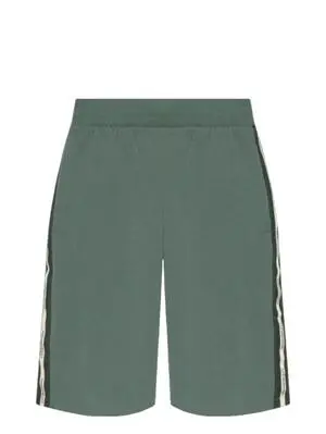 EA7 Logo Detailed Track Shorts - Green
